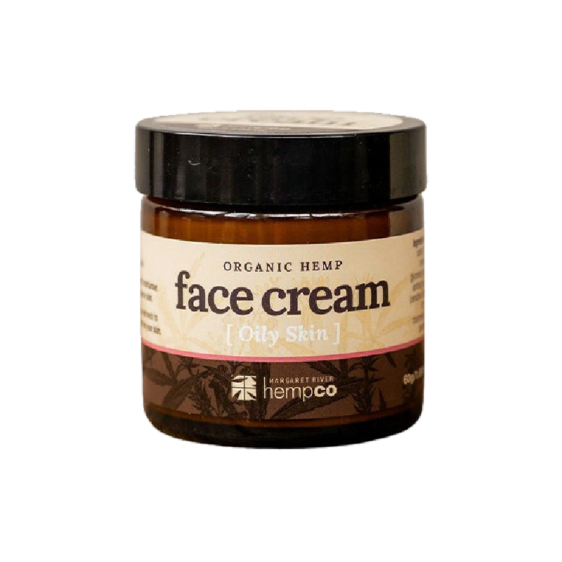 Margaret River – Organic Hemp Face Moisturiser (Oily) - Chemist Greenhouse